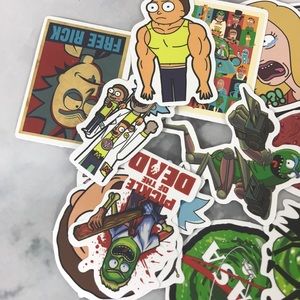 Accessories | New Rick And Morty Sticker Pack Set | Poshmark